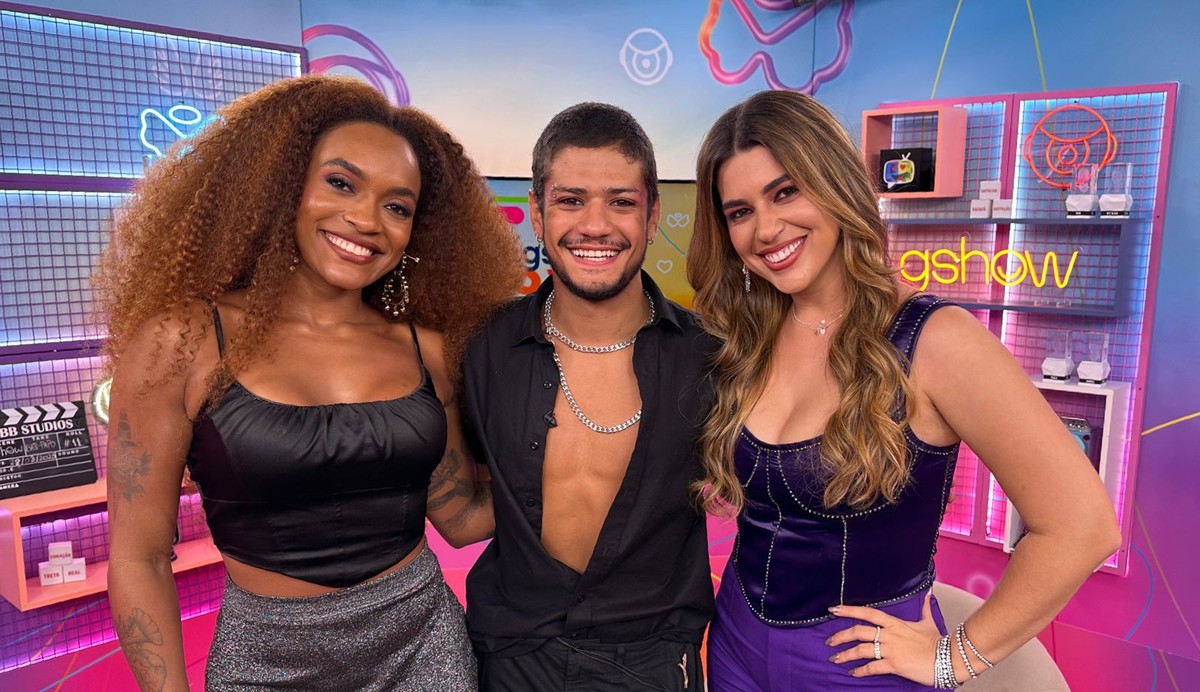 Beijos e cantada pós Eliminação veja as reações de Gabriel Santana aos