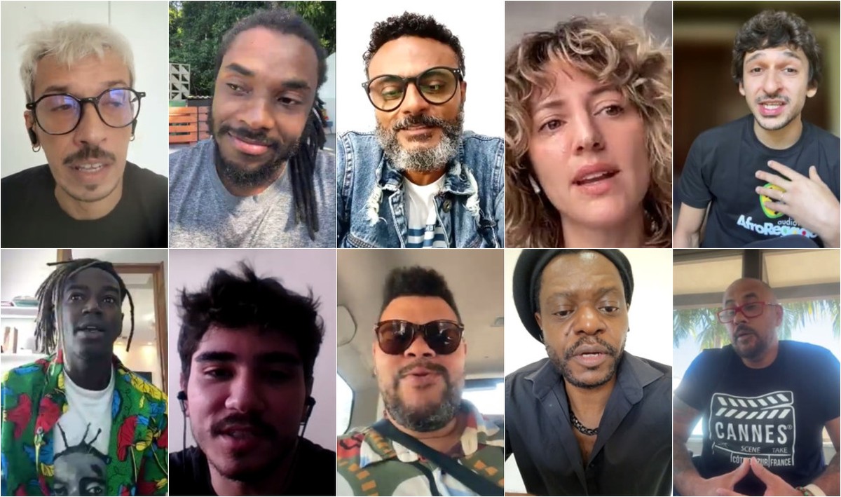 Elenco de O Jogo Que Mudou a História lança a nova série em coletiva virtual Globoplay gshow