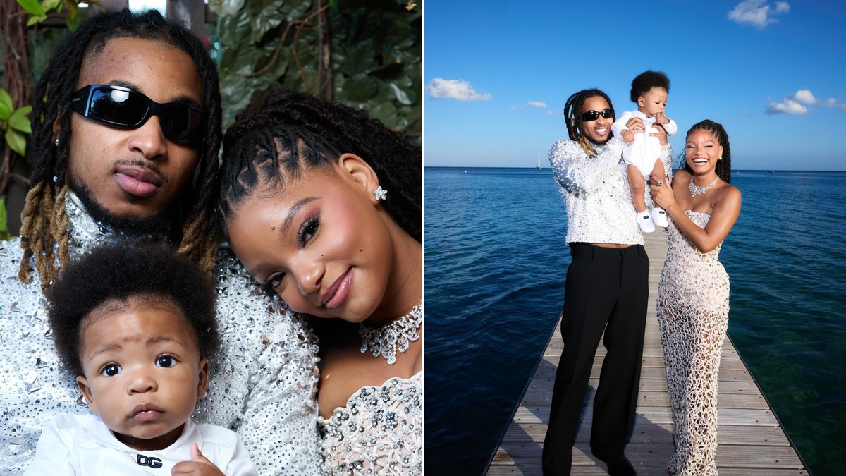 Halle Bailey Mostra O Rosto Do Filho Halo Pela Primeira Vez Durante