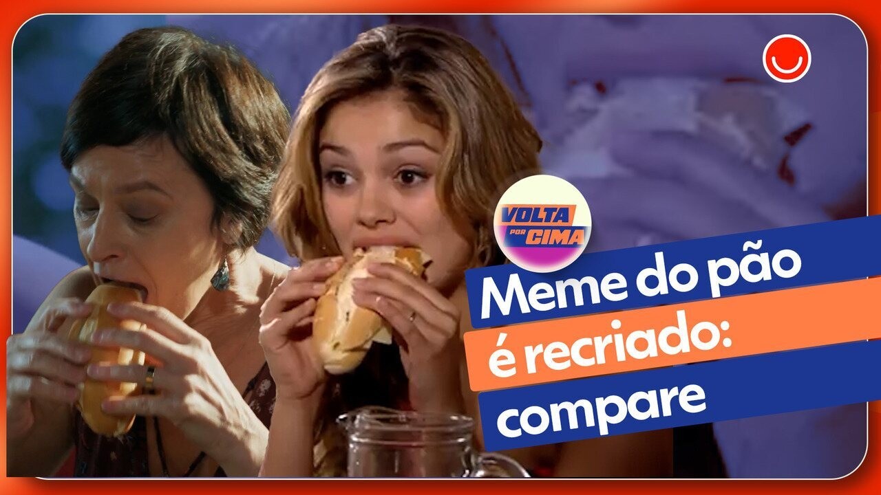 Volta por Cima: novela das sete recria meme do pão de Tititi com ...