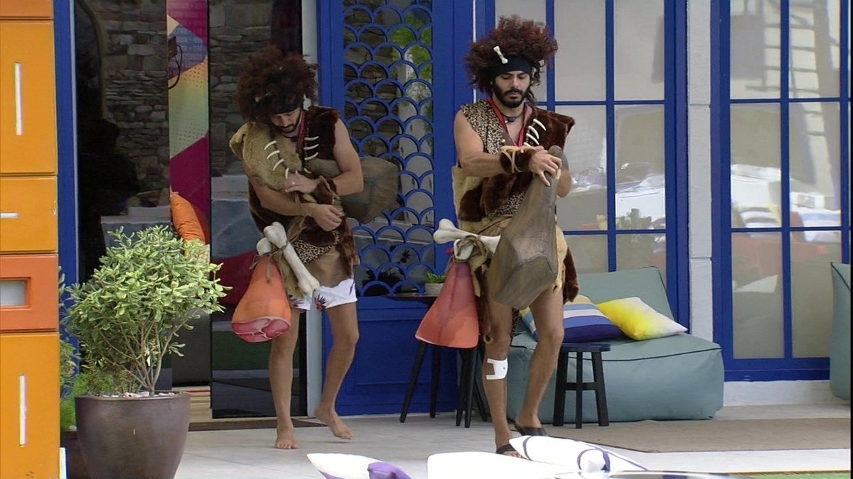 Caio E Rodolffo Cumprem O Castigo Do Monstro No Bbb21 Casa Bbb Gshow