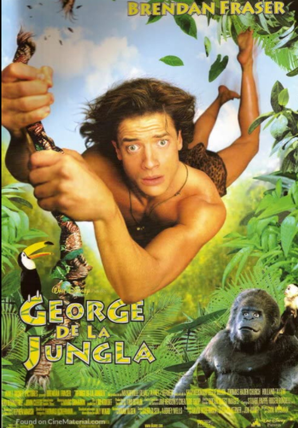 Corpo De George Da Selva Brendan Fraser Movies On TV This Week: March