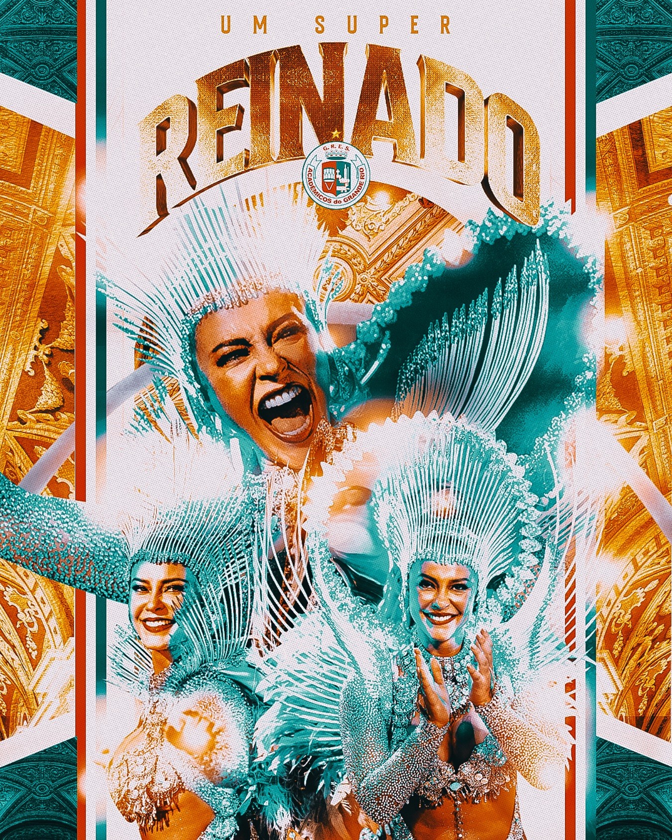 Grande Rio homenageia Paolla Oliveira e ela se declara: 'História de ...