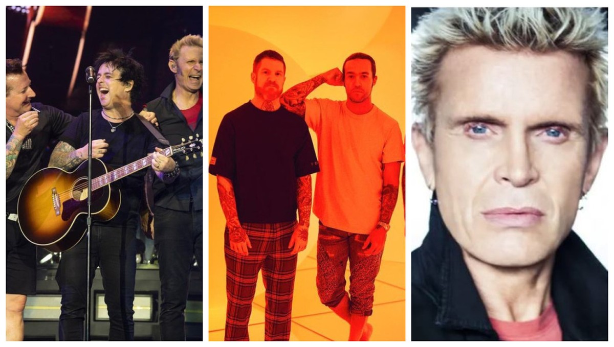 Veja curiosidades sobre Green Day, Fall Out Boy e Billy Idol, bandas ...