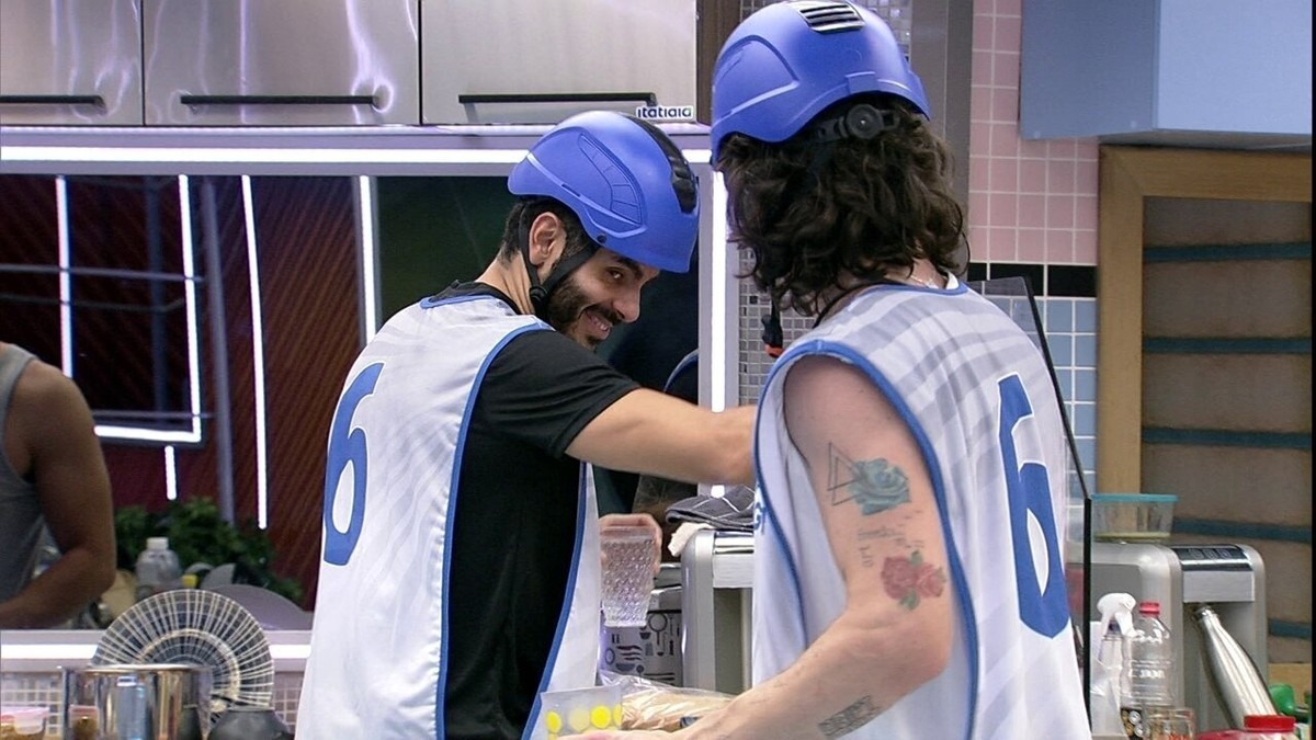 No BBB21, Rodolffo promete liderança para Fiuk, que comenta: 'Queria ...