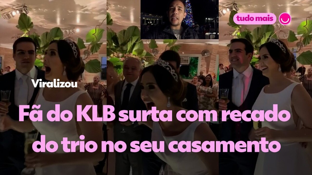 Kiko, do KLB, diz que pedido de fã no casamento foi tranquilo: 'Colocam ...