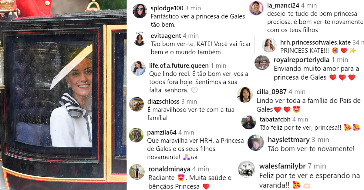 Kate Middleton faz primeira aparição pública após revelar câncer ...