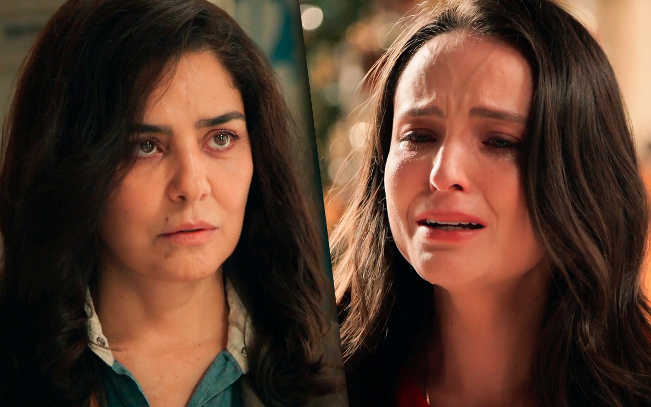 Êta Mundo Melhor!: Estela se desespera com notícia sobre Miriam | Gshow