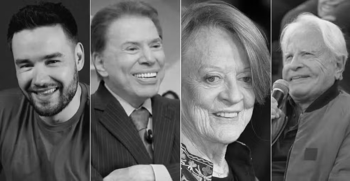 Retrospectiva: relembre os famosos que morreram em 2024 | TV & Famosos | gshow