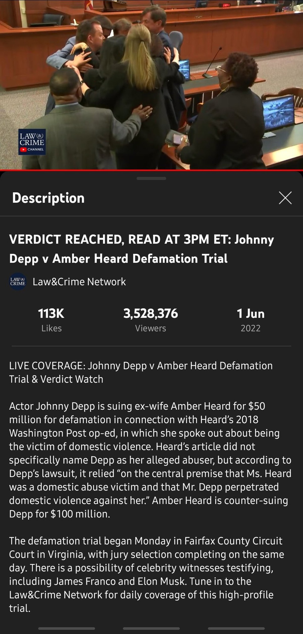 Johnny Depp x Amber Heard: transmissão do caso bate recorde de Marília ...