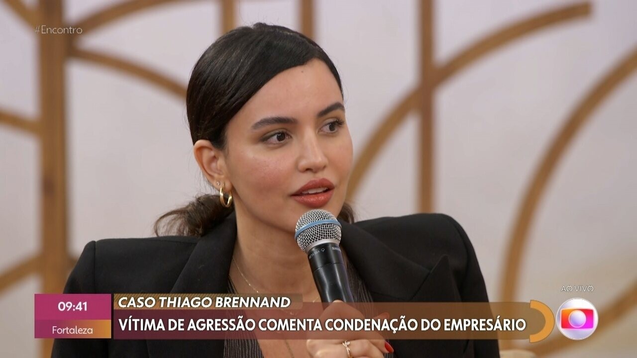 Agredida por Thiago Brennand, Helena Gomes comemora sentença: 'Fiz por ...