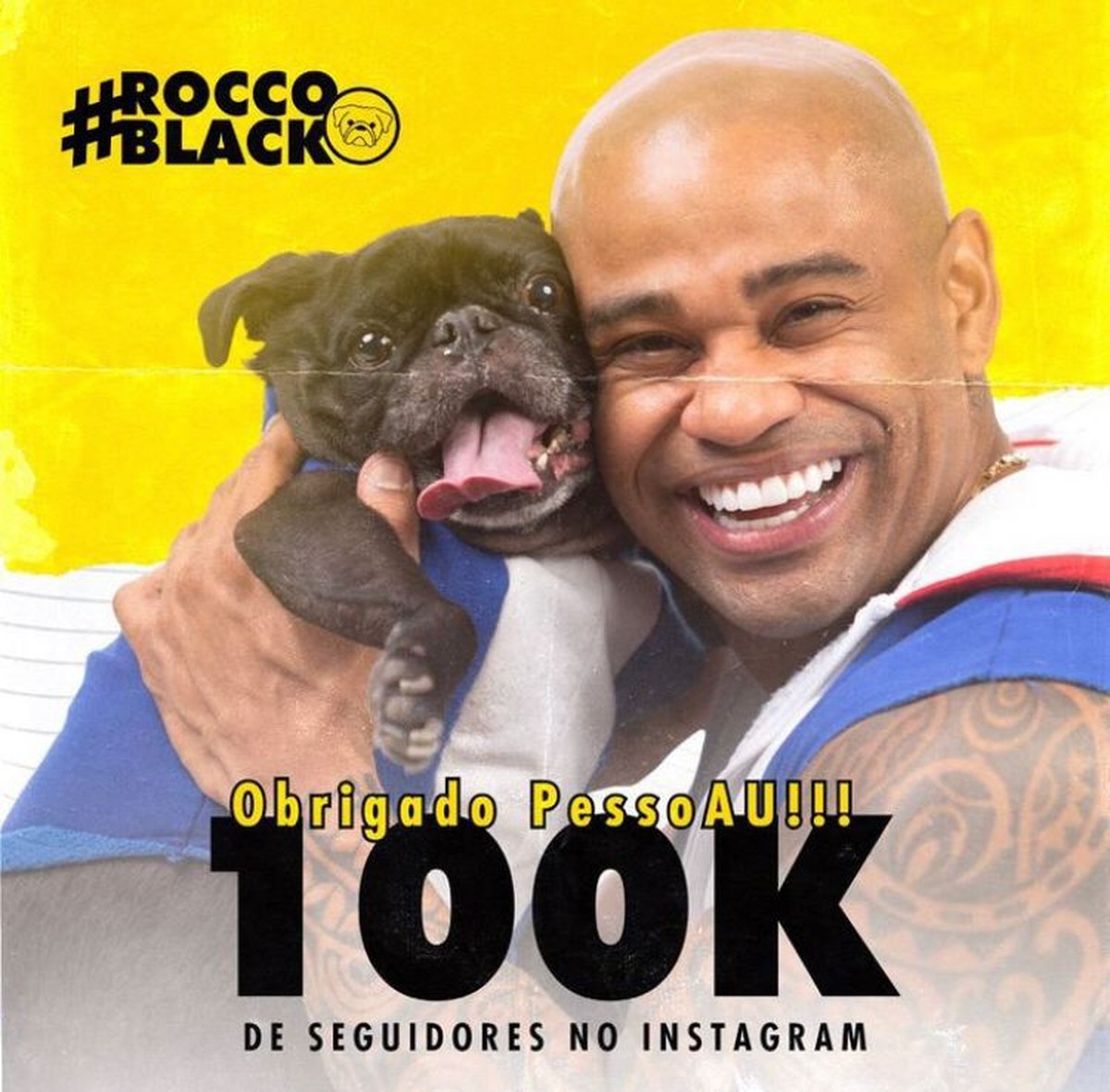 Cachorro de Cezar Black bate 100 mil seguidores no Instagram | BBB 23 ...