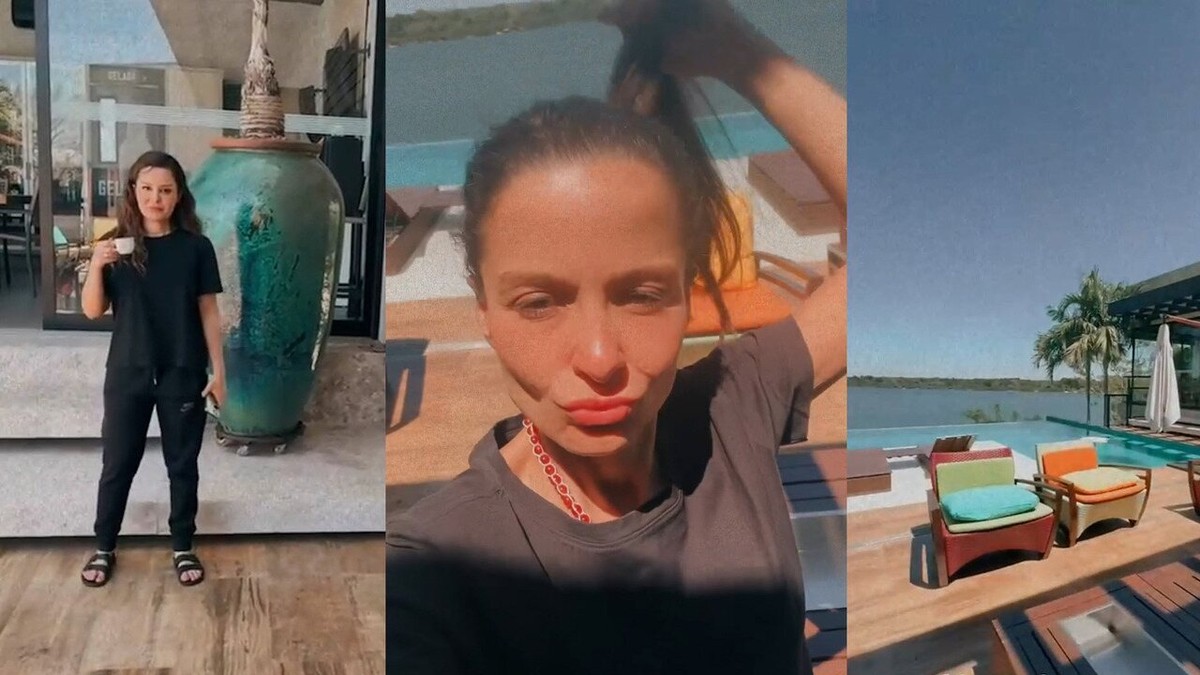 Maiara se impressiona com mansão luxuosa do cunhado, Fernando Mocó | 2024 | gshow