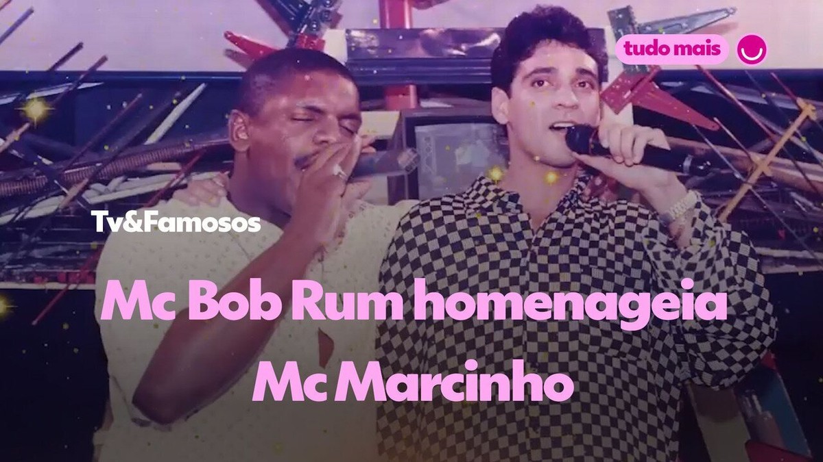 Bob Rum, lenda do funk, se despede de MC Marcinho: 'Obrigado pela ...