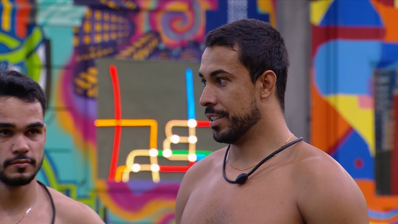 Maike comemora vitória da primeira etapa da Prova do Líder do BBB 25 ...