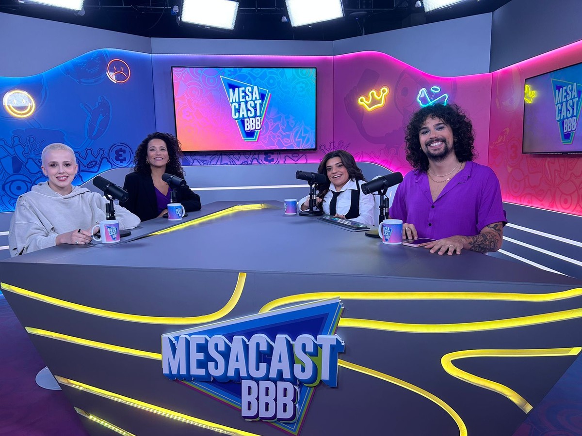 Pequena Lo e Vítor diCastro apresentaram o Mesacast BBB e receberam ...