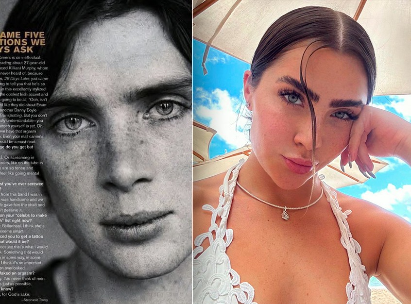 Semelhança entre Jade Picon e Cillian Murphy, protagonista de ...