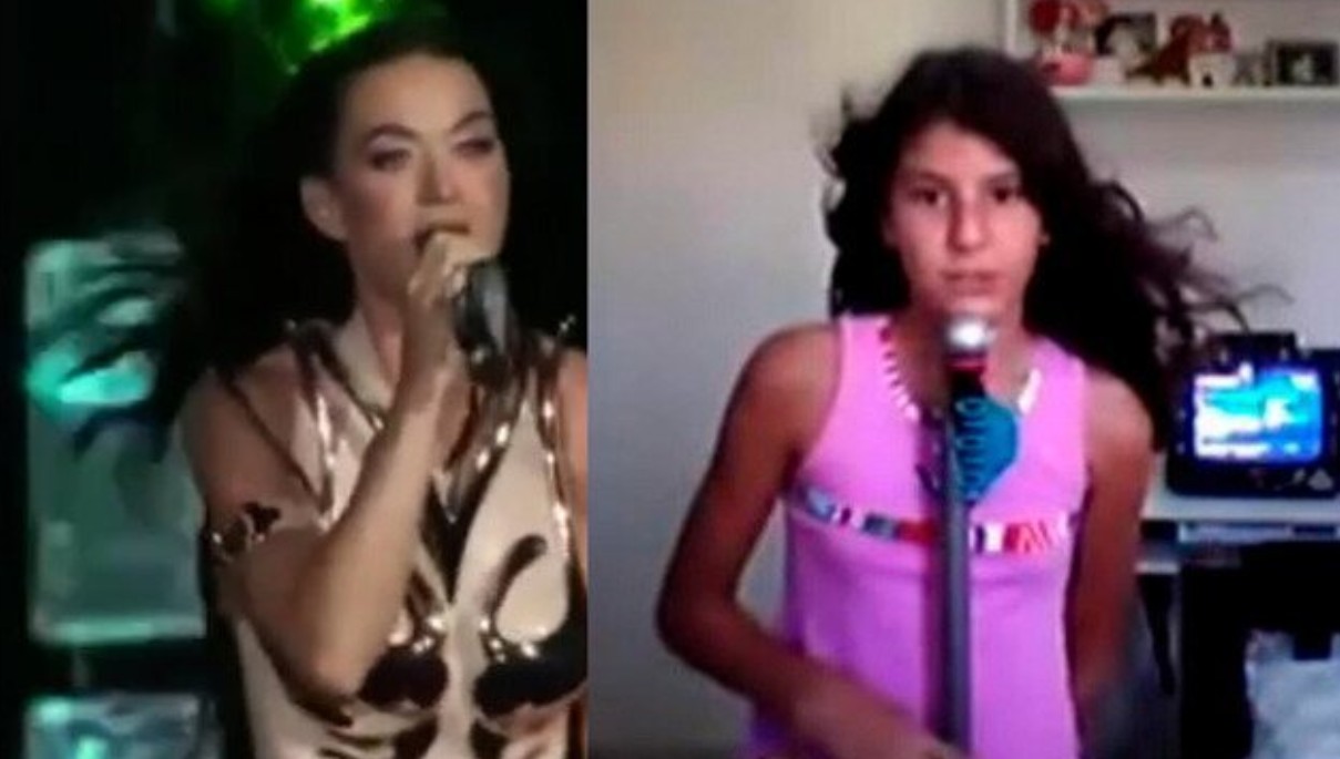 Público canta 'Meu nome é Júlia' durante música de Katy Perry no Rock ...