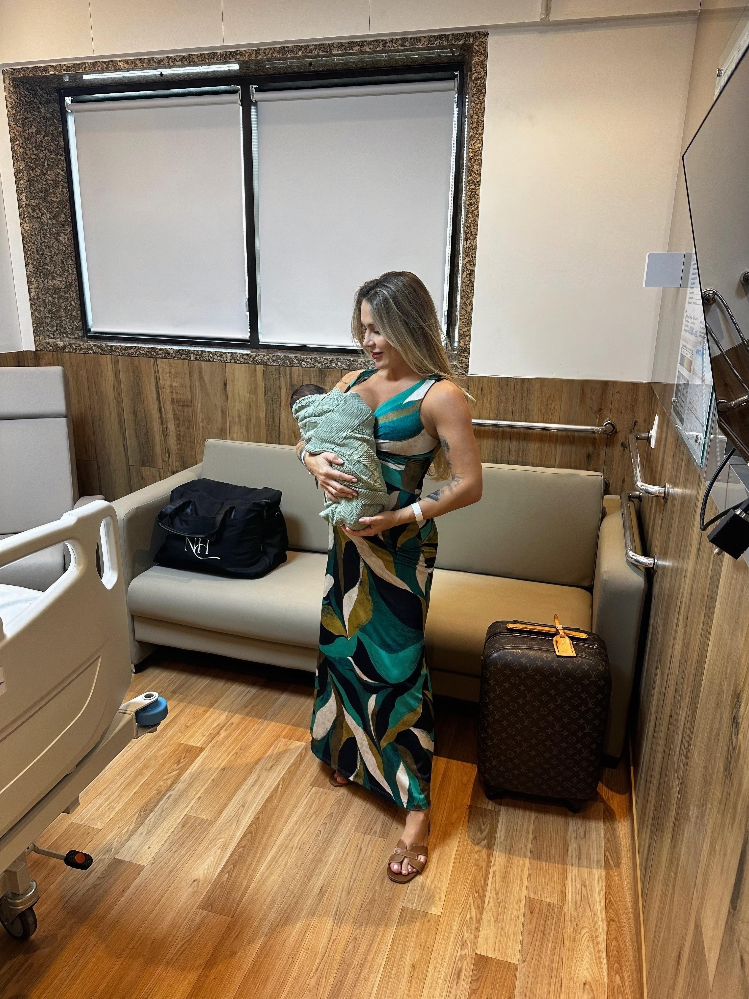 Ex-BBB Renata Dávila dá à luz seu segundo filho, Noah: 'Estou plena ...