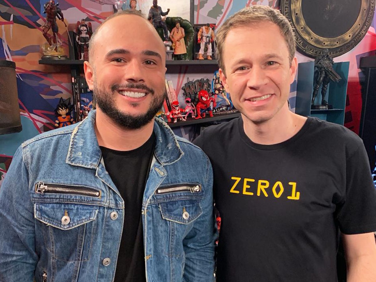 Tiago Leifert recebe dublador Ed Gama e comenta estreia de 'O Rei Leão ...