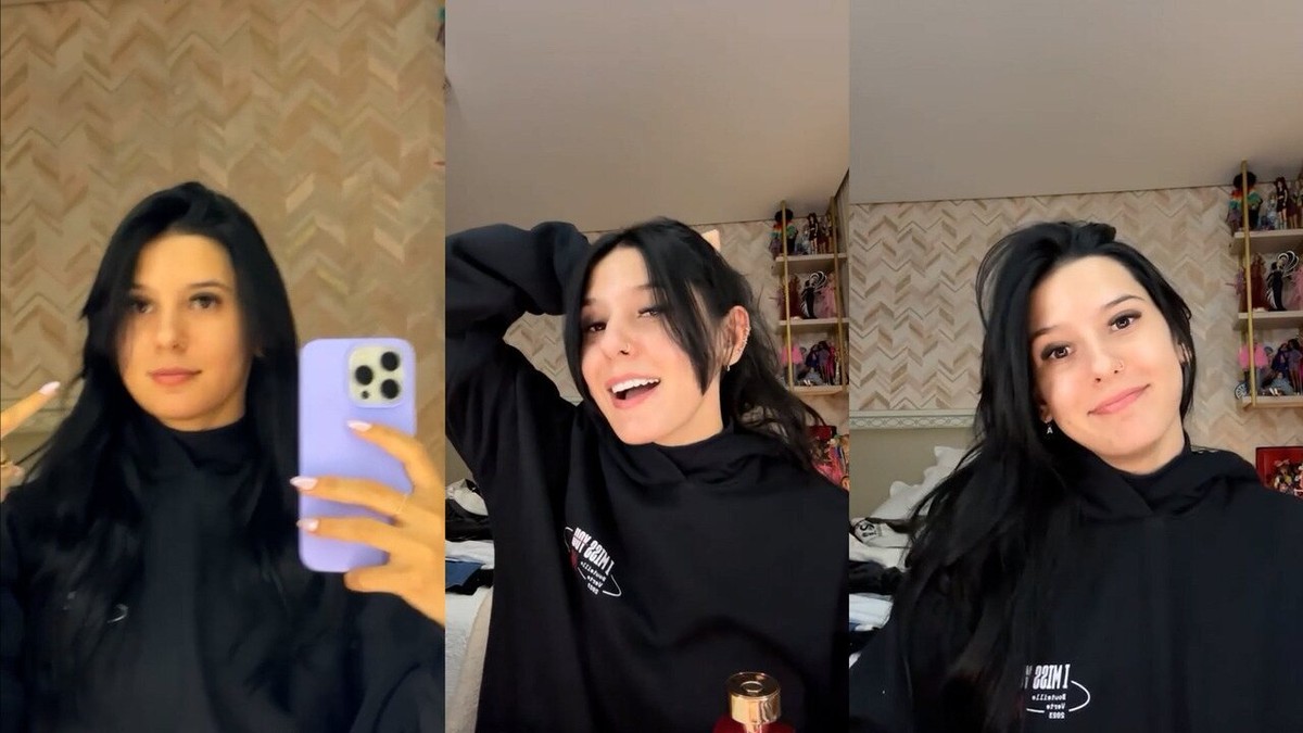 Ana Castela comemora novo corte de cabelo com franja: 'Achei que ...