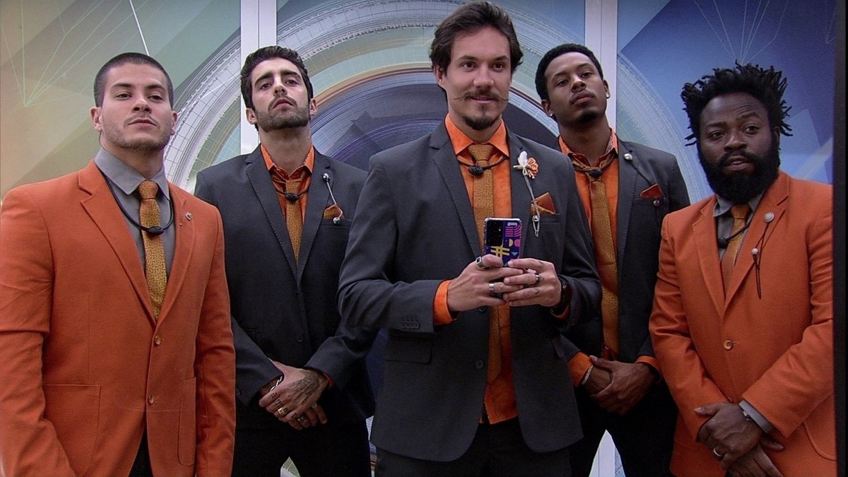 Prontos para a festa no BBB 22, brothers fazem foto para o #FeedBBB ...