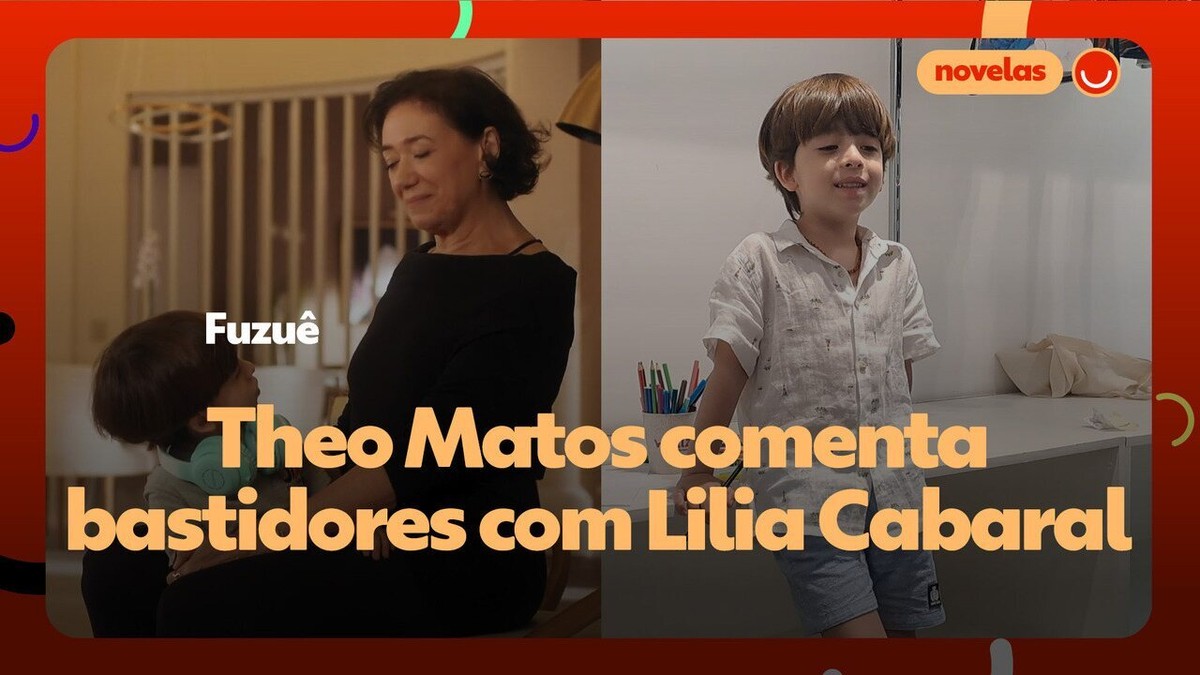 Lilia Cabral se derrete por Theo Matos, seu neto em Fuzuê: ‘Apaixonada ...