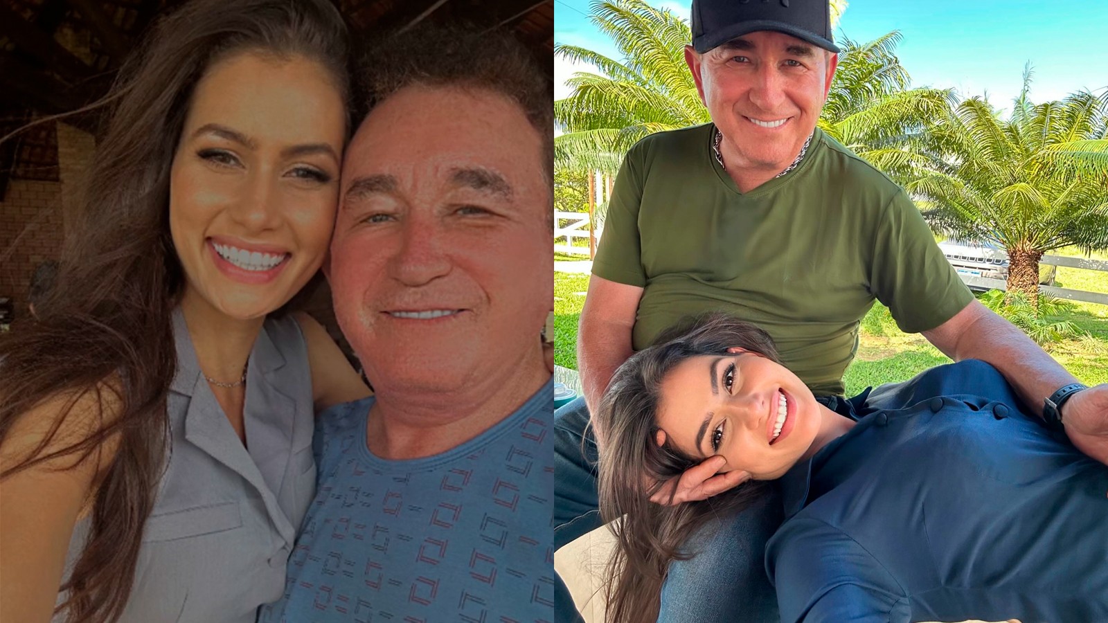 Amado Batista e Miss Calita Franciele terão lua de mel na Bahia após ...