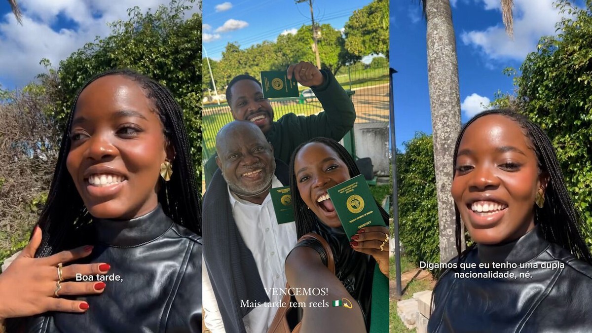 Clara Moneke leva família à embaixada da Nigéria e conta novidade: 'Vim ...