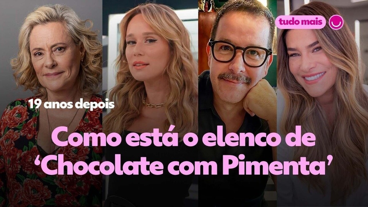 Chocolate com Pimenta: autor e elenco relembram a novela que retorna à ...