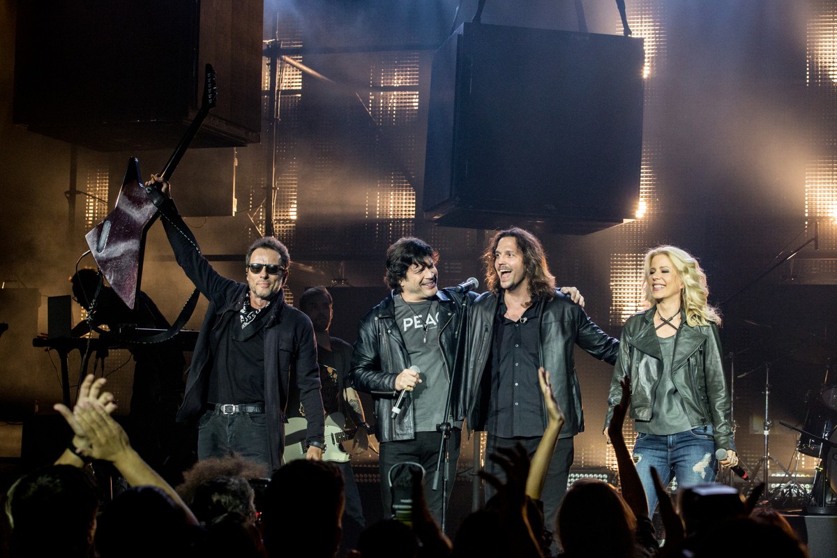 Paula Toller, Paulo Ricardo e Tony Bellotto celebram reencontro nos ...