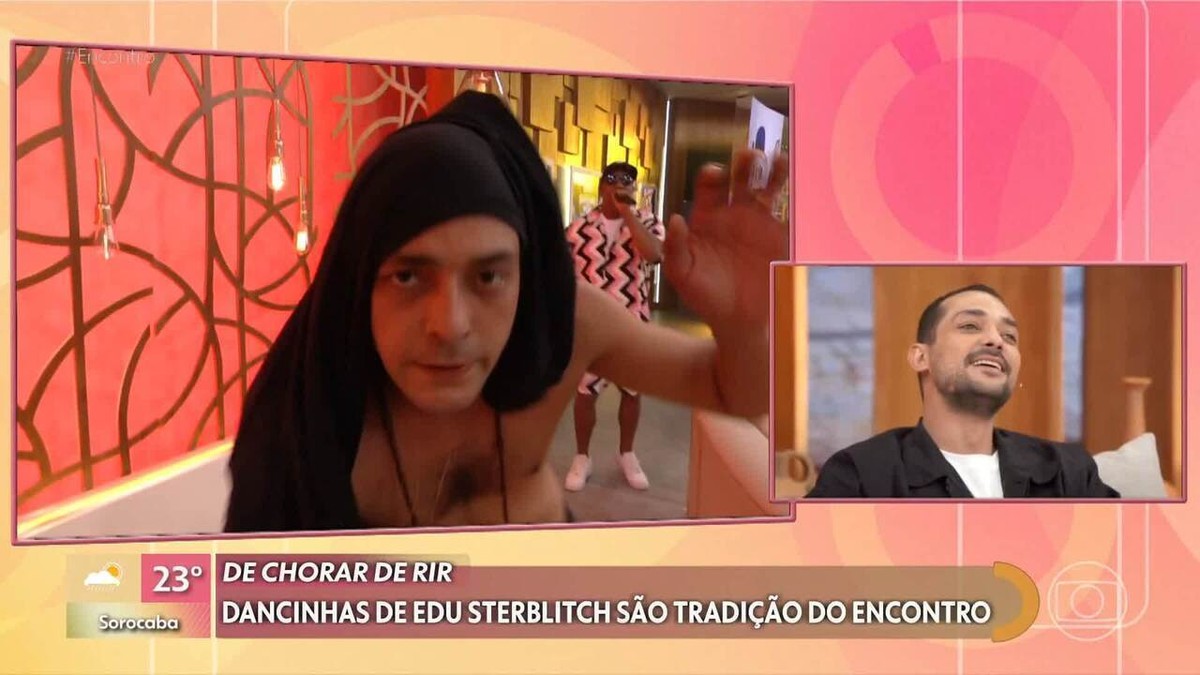 Dancinha de Edu Sterblitch no Encontro é tradição; veja melhores ...
