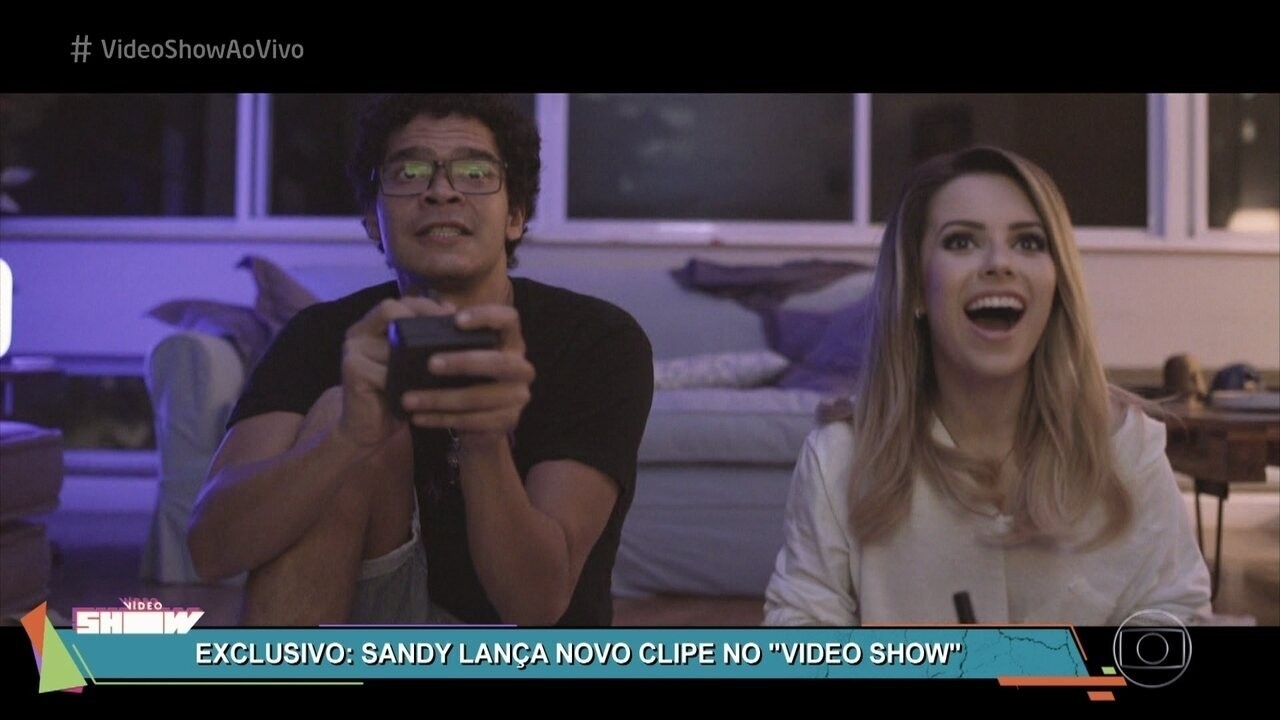 Sandy lança clipe com exclusividade no 'Vídeo Show' | Gshow