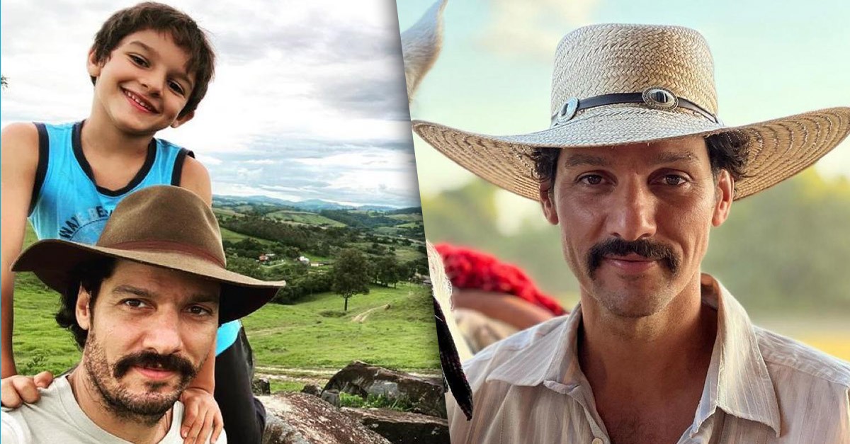 Guito, de Pantanal, conta que seu filho de 7 anos o salvou de uma cobra ...