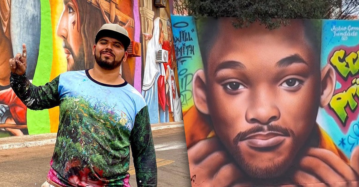 Quem é Fábio Gomes, artista que teve grafite compartilhado por Will ...