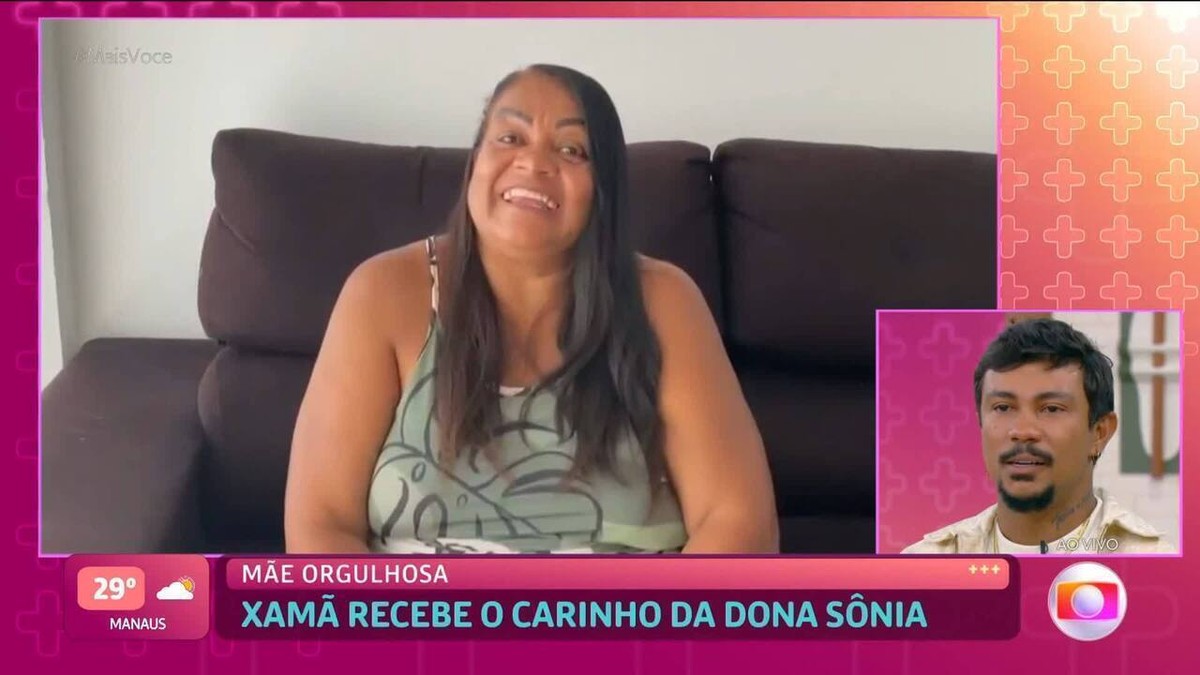 Xamã chora ao ver recado da mãe e relembra apoio ao contar decisão ...