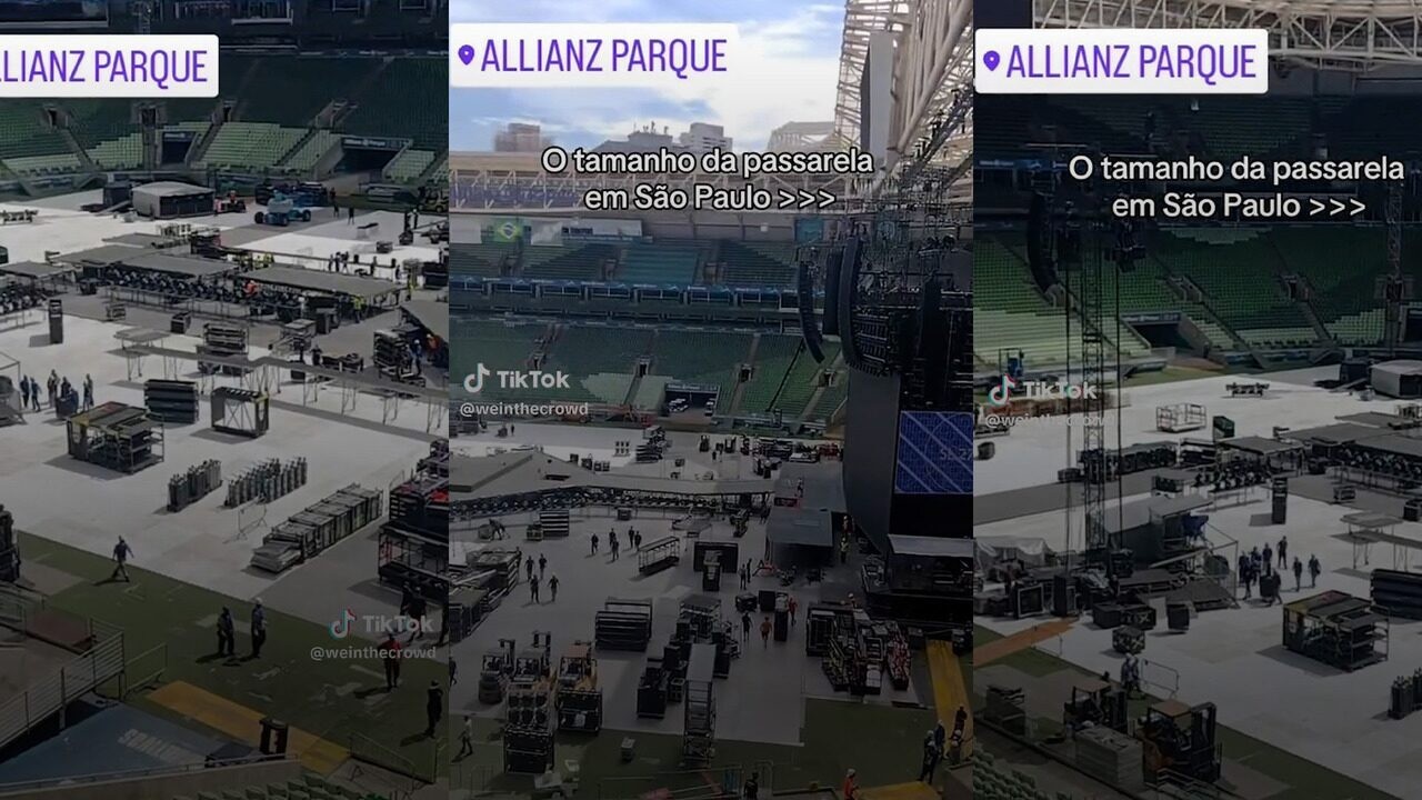 Taylor Swift em SP: com estádio menor, palco ficará mais próximo dos ...
