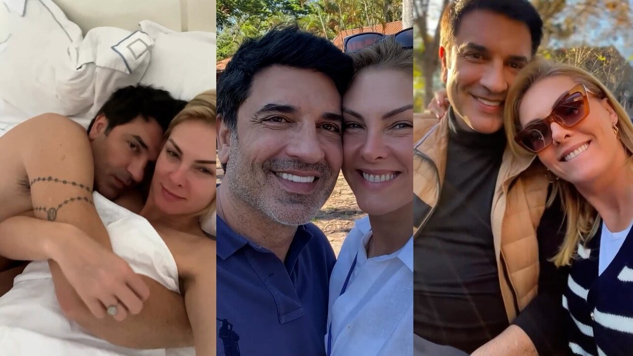 Ana Hickmann e Edu Guedes aparecem agarradinhos em vídeo com declaração ...