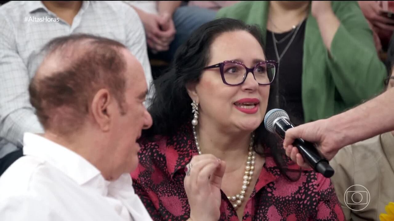 Lílian Taranto conta que mentalizou conhecer Renato Aragão por 17 anos ...
