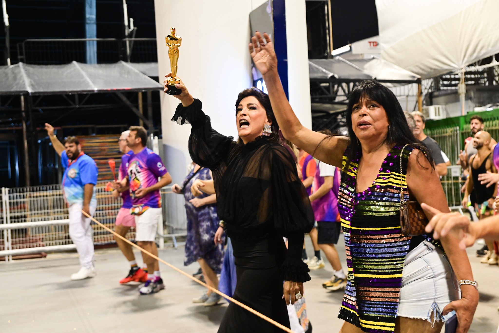 Fernanda Torres ganhando o Oscar vira fantasia de Carnaval no Anhembi ...