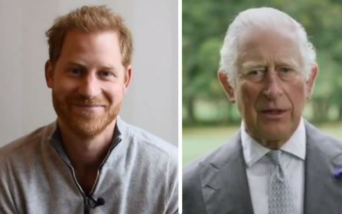 Príncipes Harry e Charles conversam e súditos torcem para que paz da ...