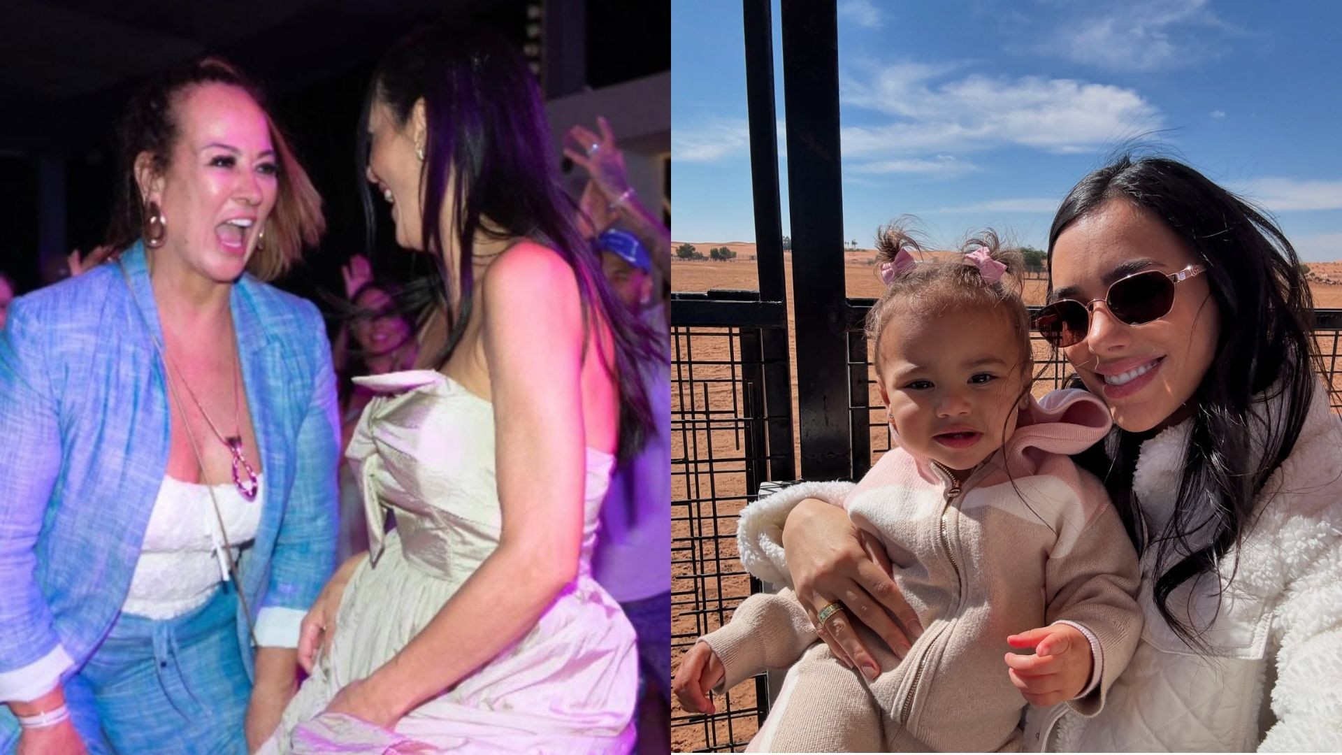 Bruna Biancardi celebra aniversário de Nadine, mãe de Neymar, e de sua mãe, Telma