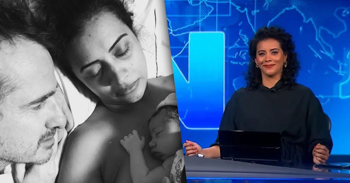 Nasce Celeste, filha de Aline Midlej | Famosos | gshow