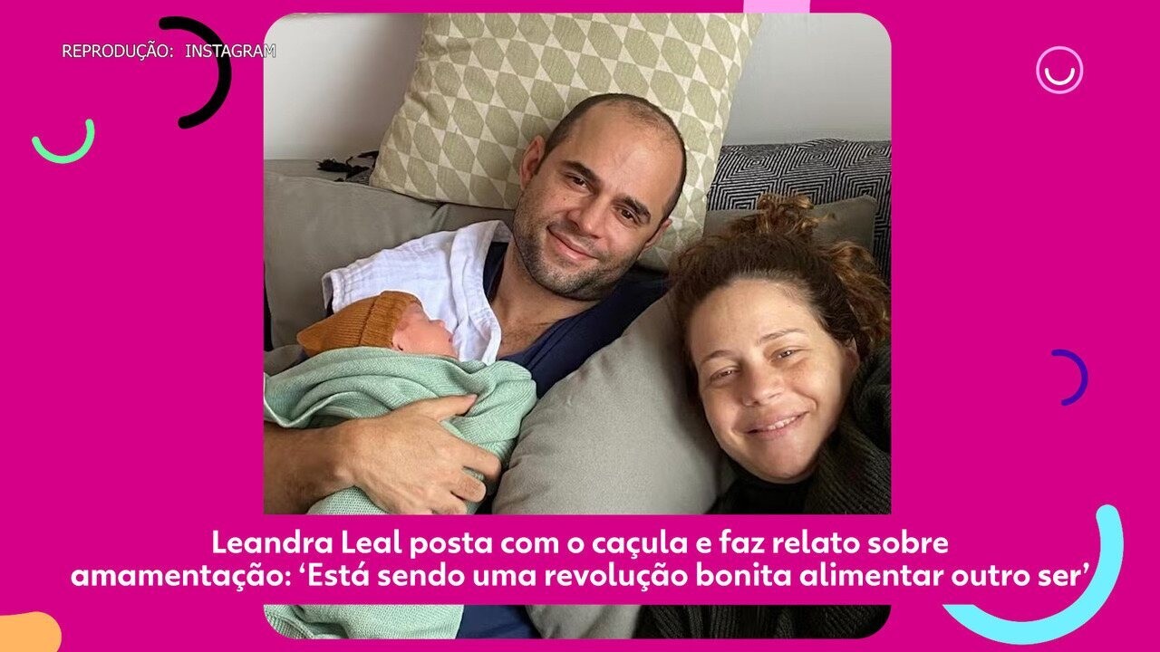 Leandra Leal faz 42 anos e ganha homenagem do marido, Guilherme Burgos