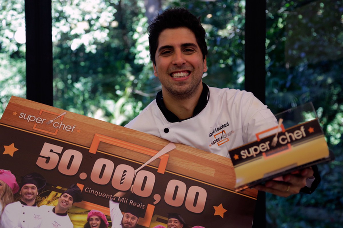 Gabriel Louchard relembra título do 'Super Chef': 'Tinha certeza que ...