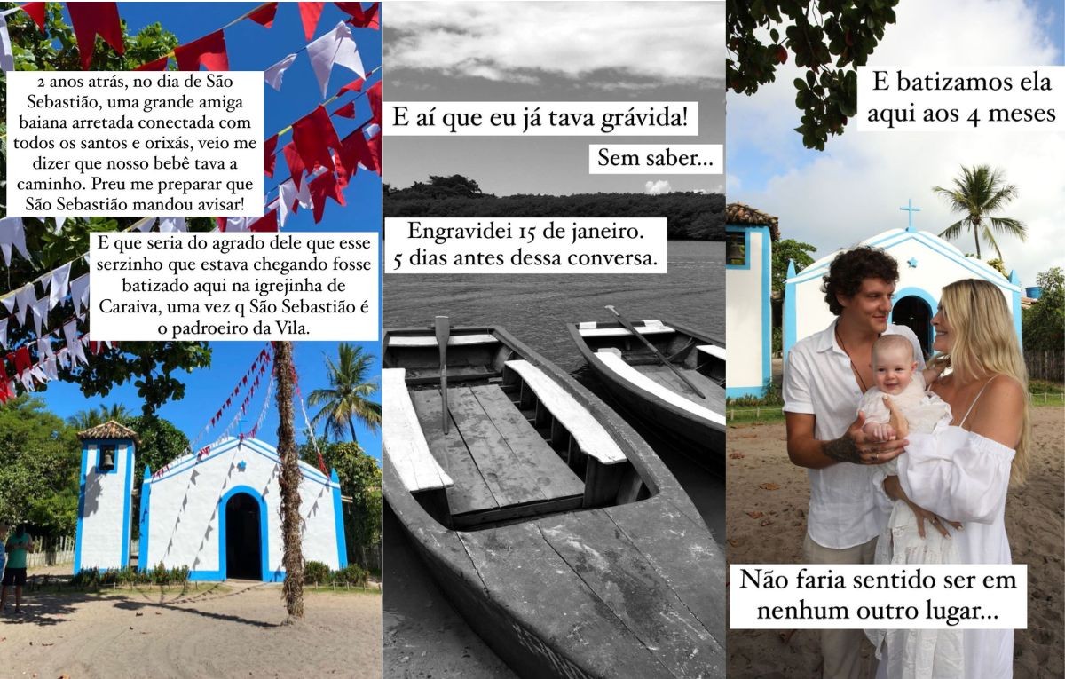 Julia Faria celebra Dia de São Sebastião e conta que santo avisou sobre ...