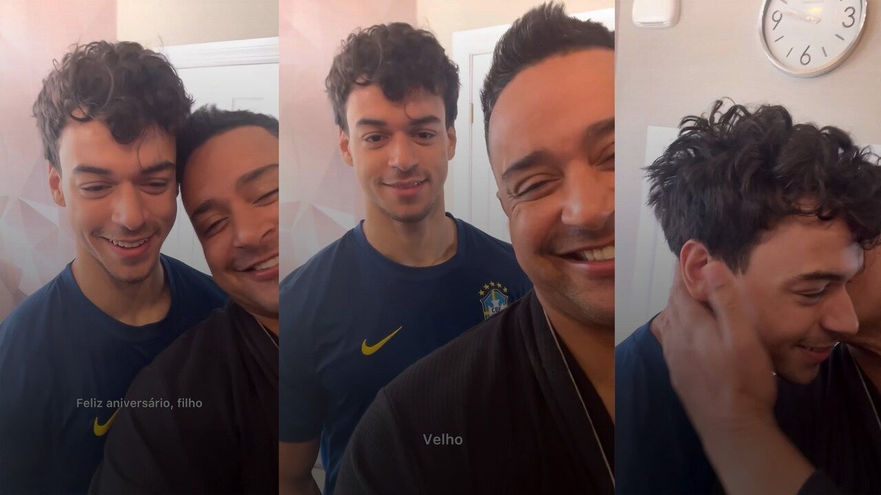 Xanddy posta homenagem no aniversário de Victor Alexandre, seu caçula ...