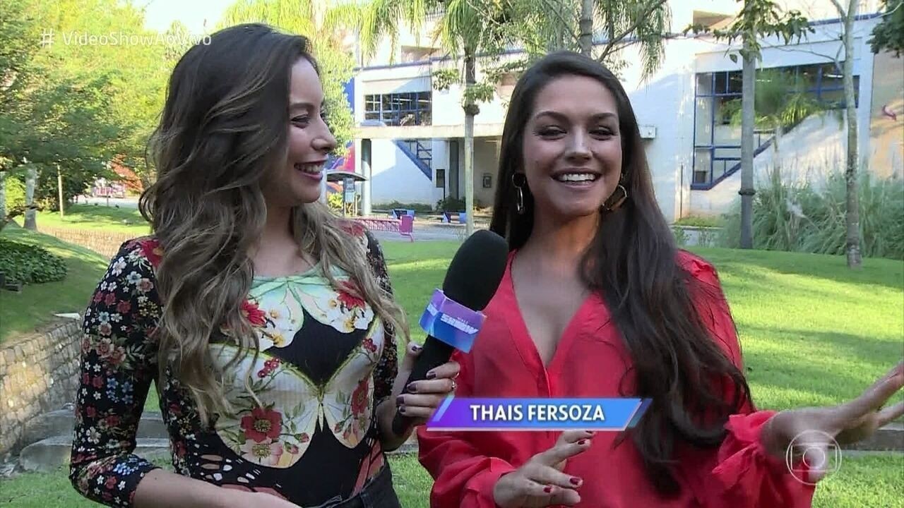 Thais Fersoza relembra carreira e passeia pelos Estúdios Globo | Gshow
