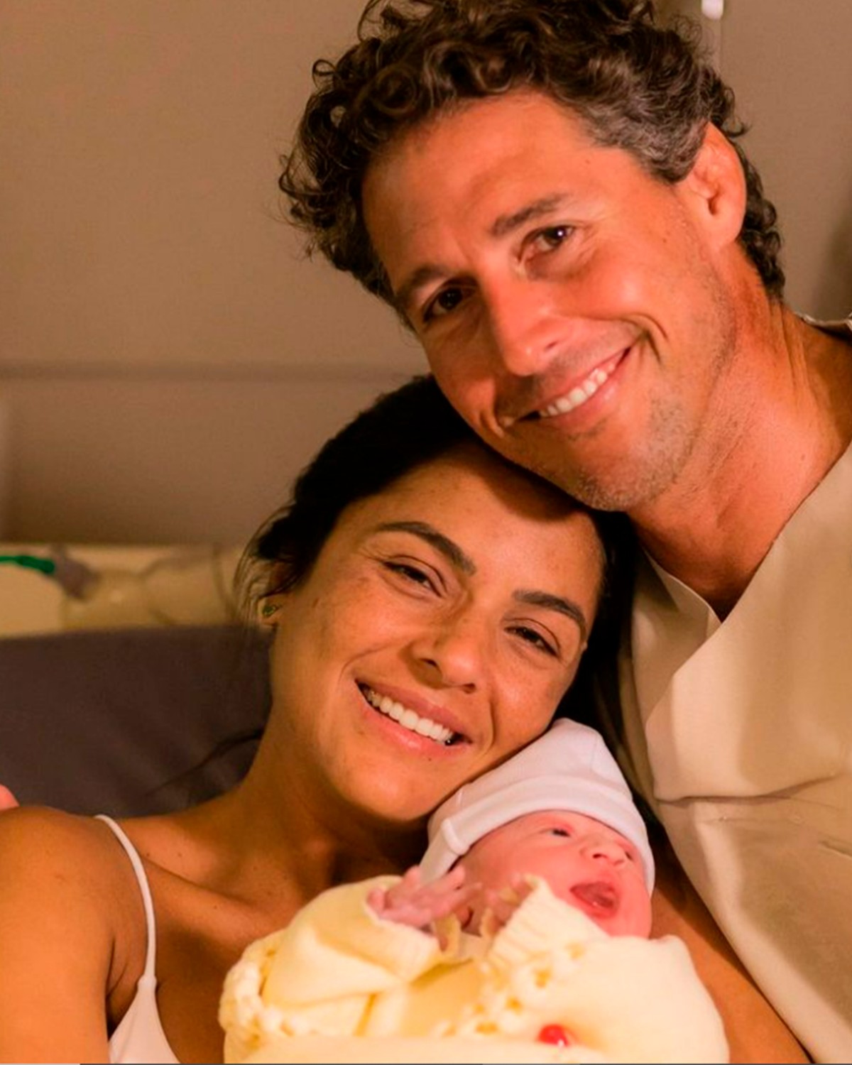 Nasce o primeiro filho de Flávio Canto, e ex-judoca mostra foto de ...