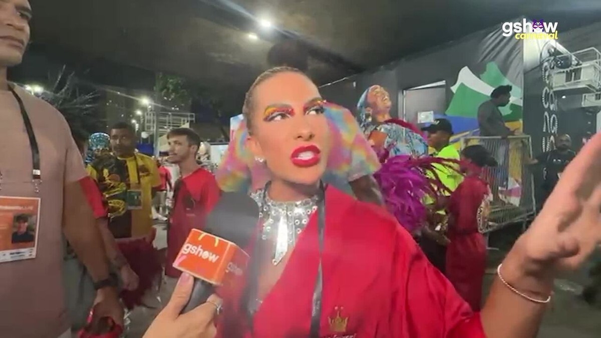 Lore Improta, musa da Viradouro, explica ausência de Léo Santana em ...